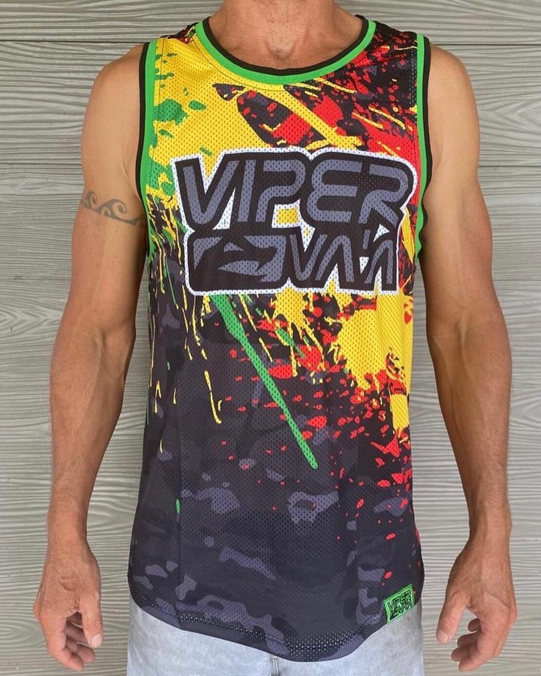 Viper Va'a Rasta Mesh Tank | KRT Australia